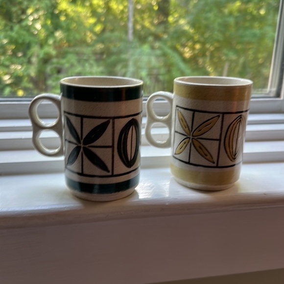 Vintage | Kitchen | Vintage Coffee Mugs Set Of Two | Poshmark